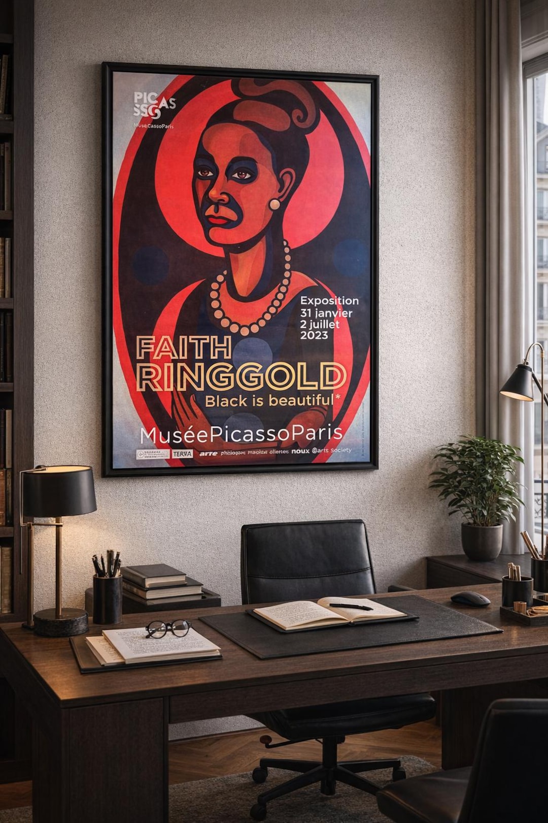 Faith Ringgold Exhibition Poster Paris 2023 Original Collectible Art ...
