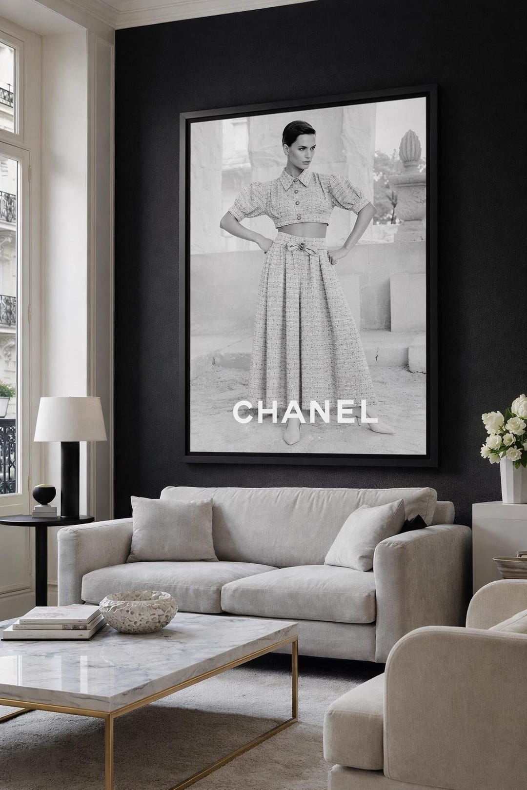 ORIGINAL POSTER | Louise De Chevigny for Chanel Paris 2021 - Etsy