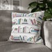 Library Card Pillow Case Book Pillow Case Bookish Pillows Book Lover ...