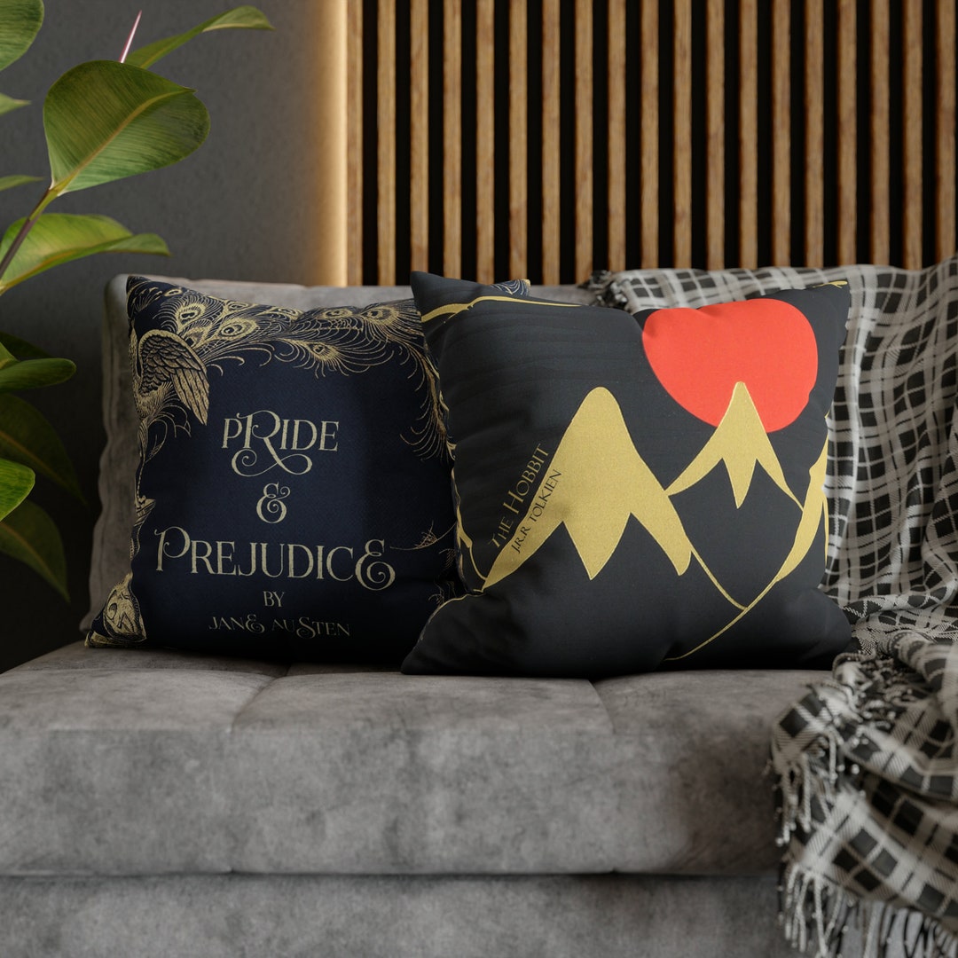 Dual Custom Book Cover Pillow Case | Bookish Gift | Book Lover Pillows ...