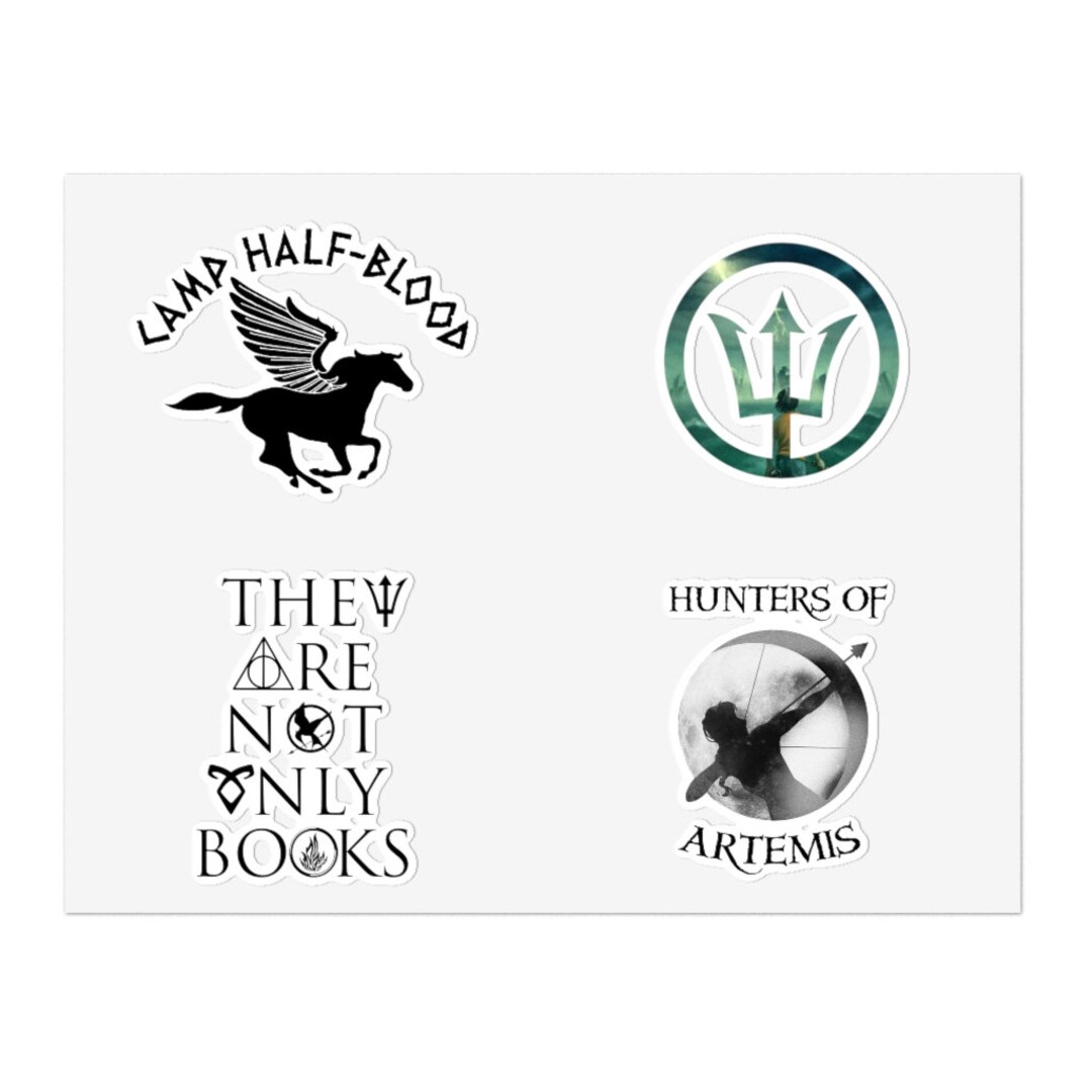 Fantasy Book Sticker Sheets | PJ Book Lover Stickers | Bookish Stickers ...
