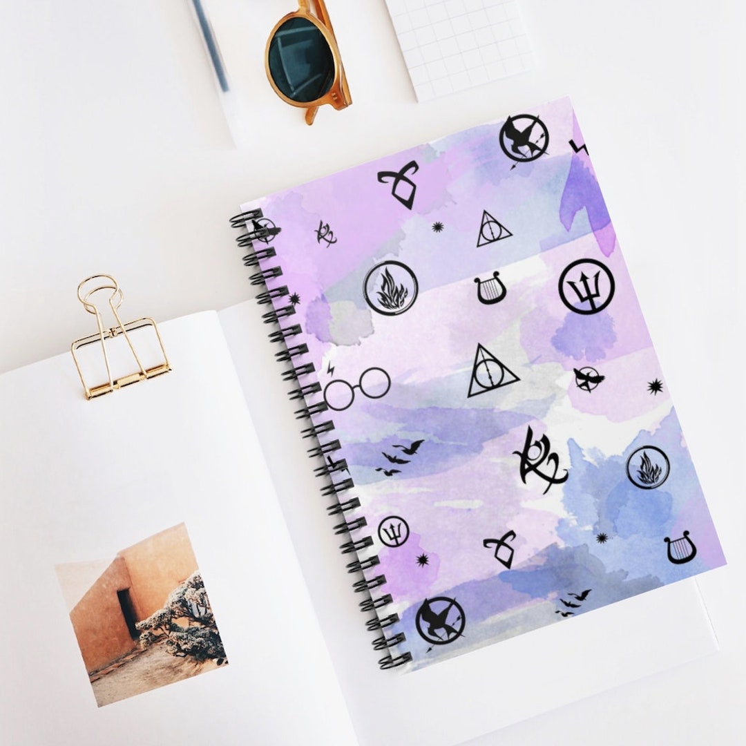 YA Fantasy Books Themed Notebook | Bookish Things | Book Lover Gifts ...