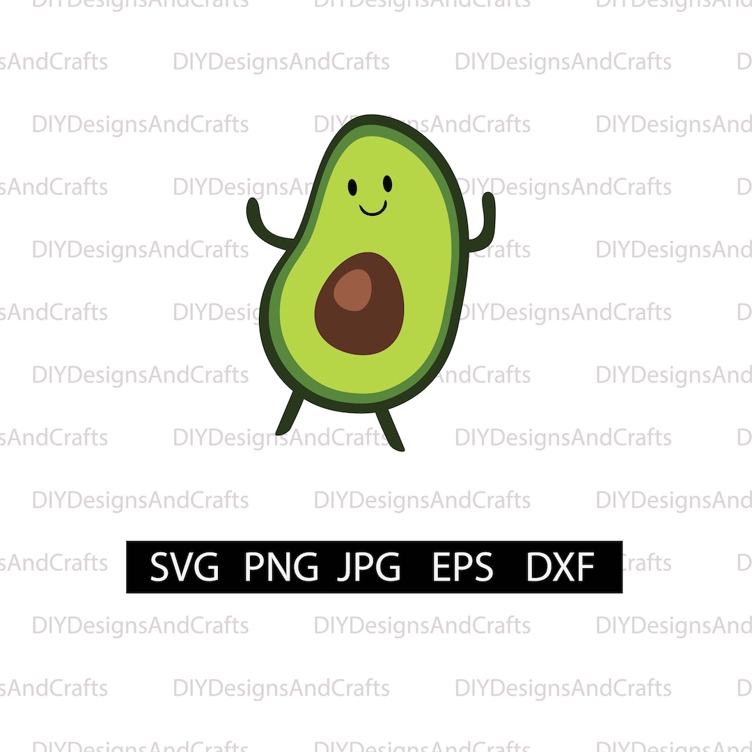 Avocado SVG | Digital Download | Digital File | Cut File | PNG | JPG - Etsy