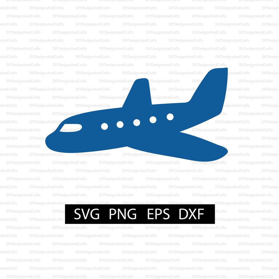 Airplane Digital Download | SVG | Cut File for Cricut Maker and Cameo ...