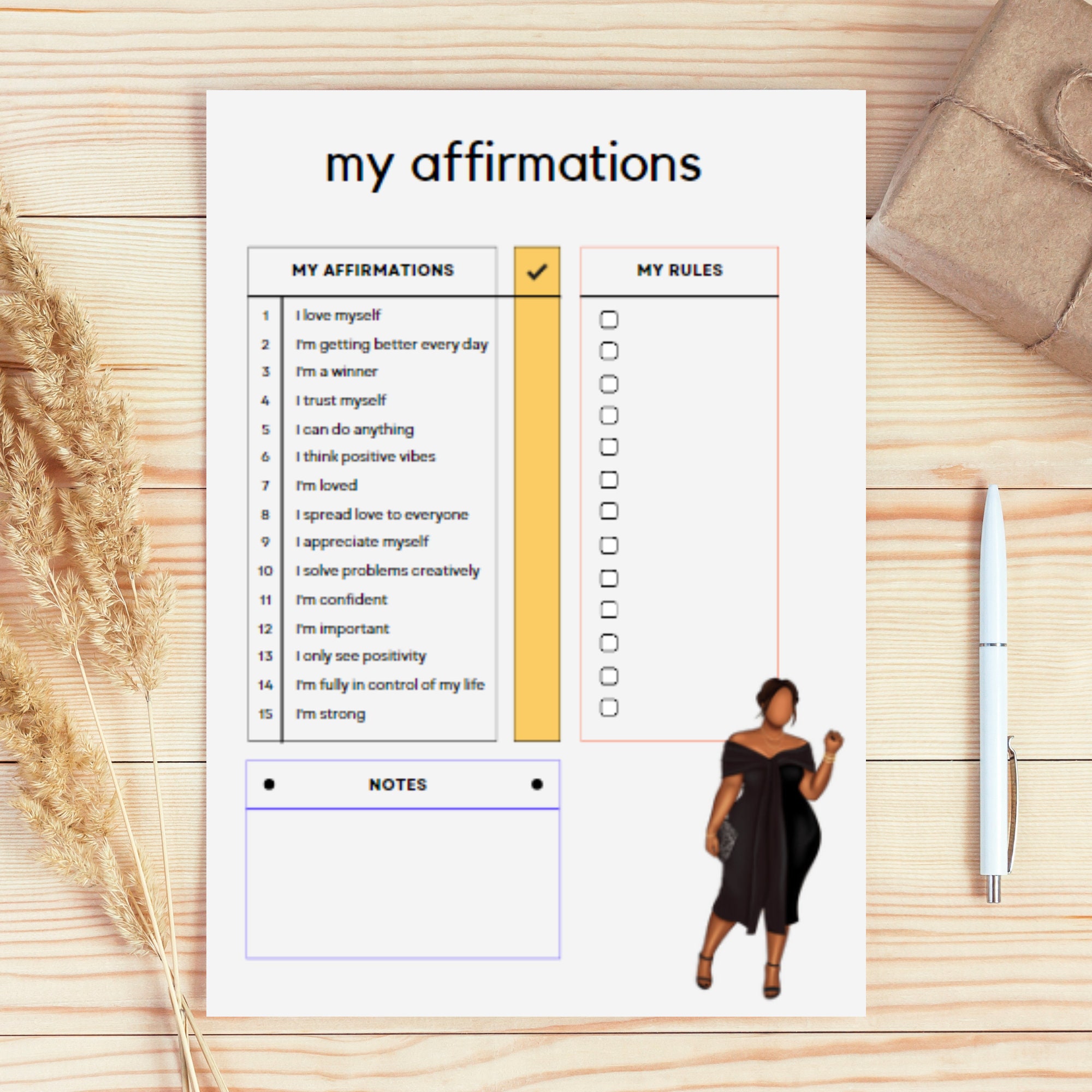 Self Care Printable Journal | Journals | Planner | Self-love Journal ...