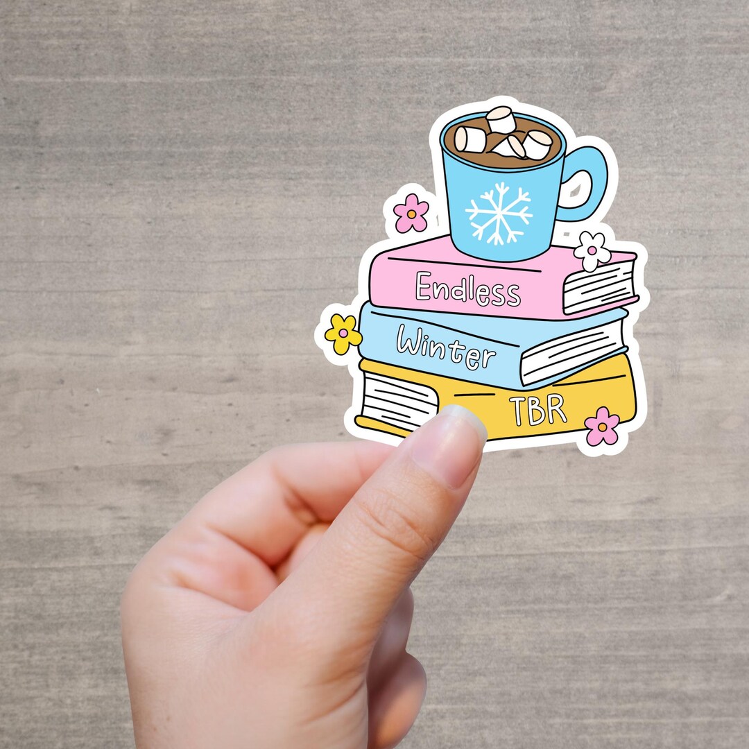 Endless Winter TBR Sticker, Bookish Sticker, Gift for Reader or Book ...