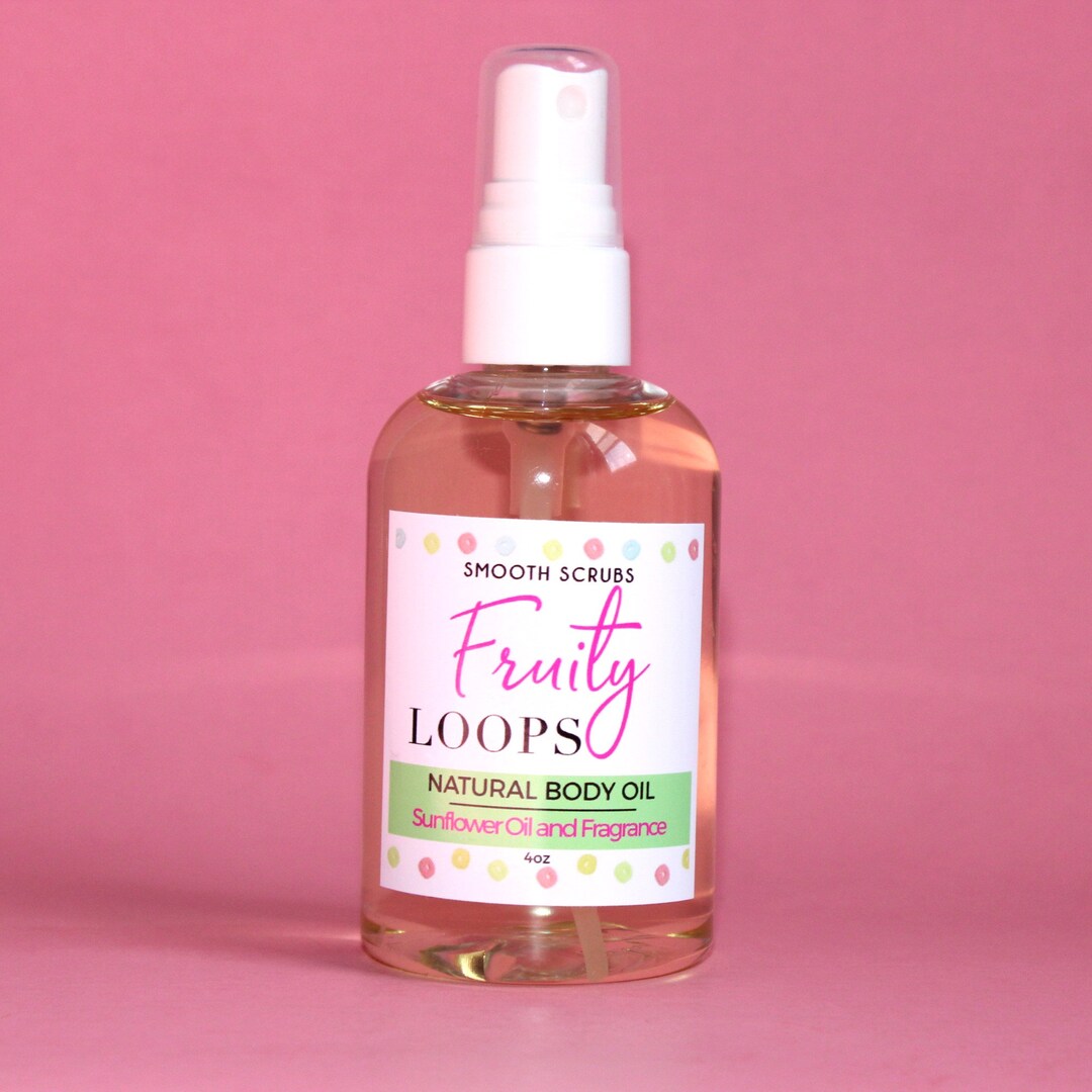 Fruity Loops Body Oil| Fruit Loops| Body Oil| Gift for Her| Massage Oil ...