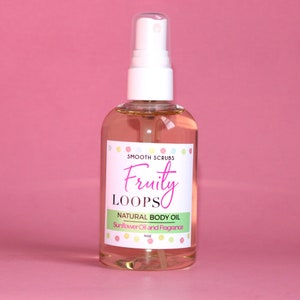 Fruity Loops Body Oil| Fruit Loops| Body Oil| Gift for Her| Massage Oil ...
