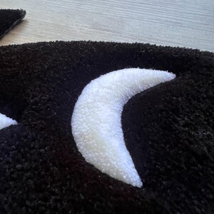 Moon Phase Bat Custom Tufted Rug - Etsy