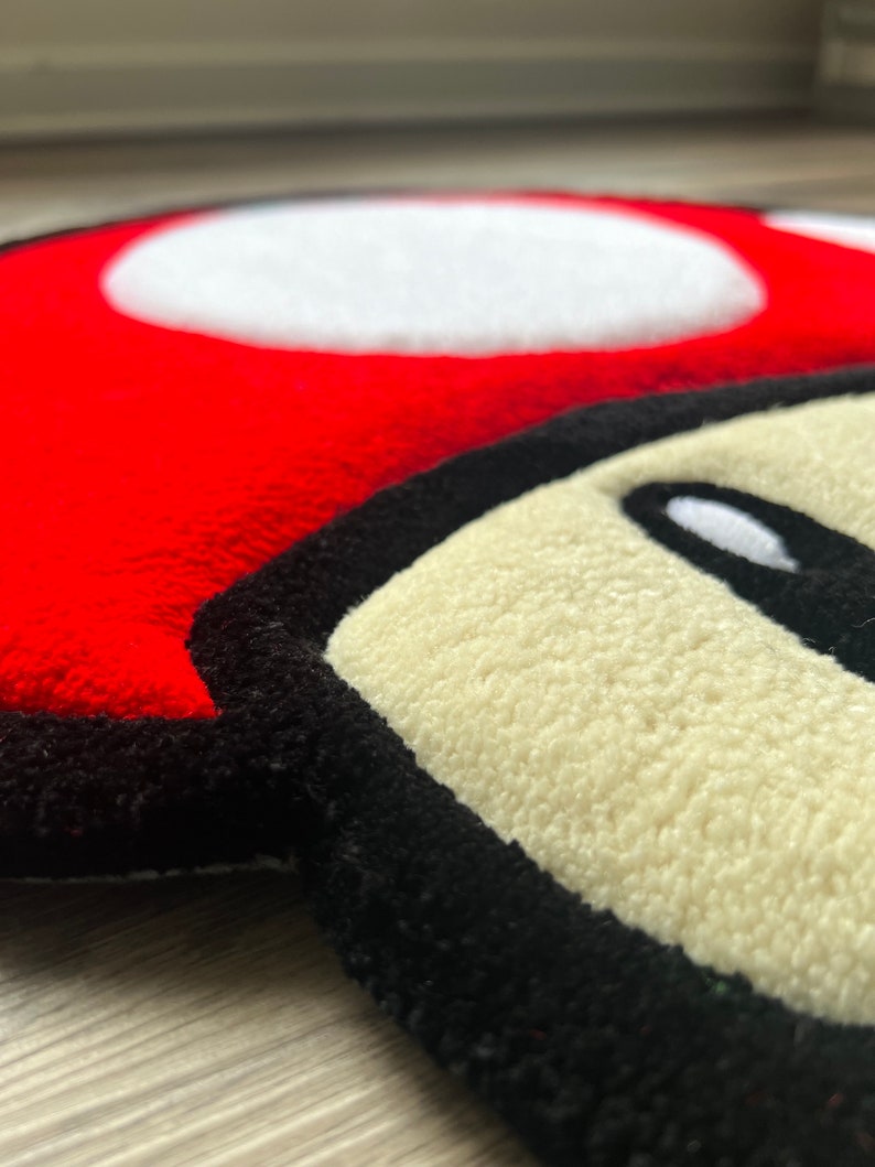 Made-to-order Toad Mushroom Custom Tufted Rug - Etsy