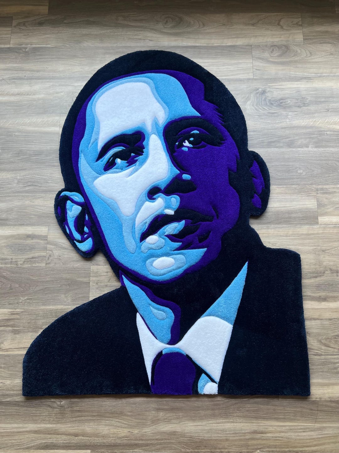 Obama Custom Tufted Rug (4 Feet) - Etsy