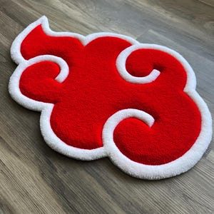 Made-to-order Akatsuki Cloud Custom Tufted Rug - Etsy