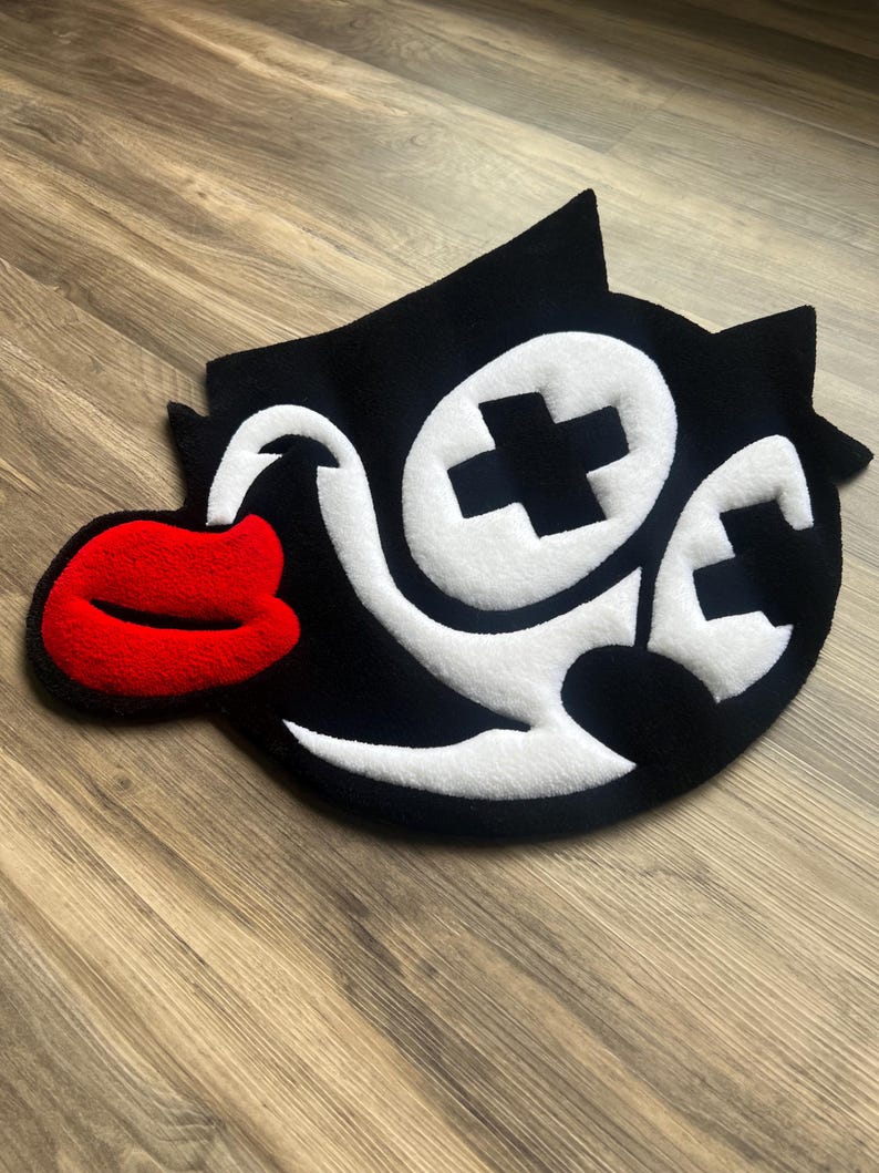 Felix the Cat Custom Tufted Rug - Etsy