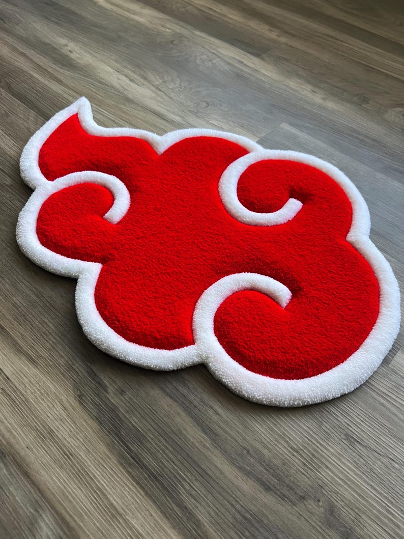 Akatsuki Cloud Custom Tufted Rug - Etsy