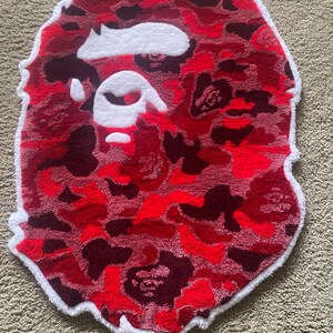 Made-to-order Camp Bape Custom Tufted Rug - Etsy