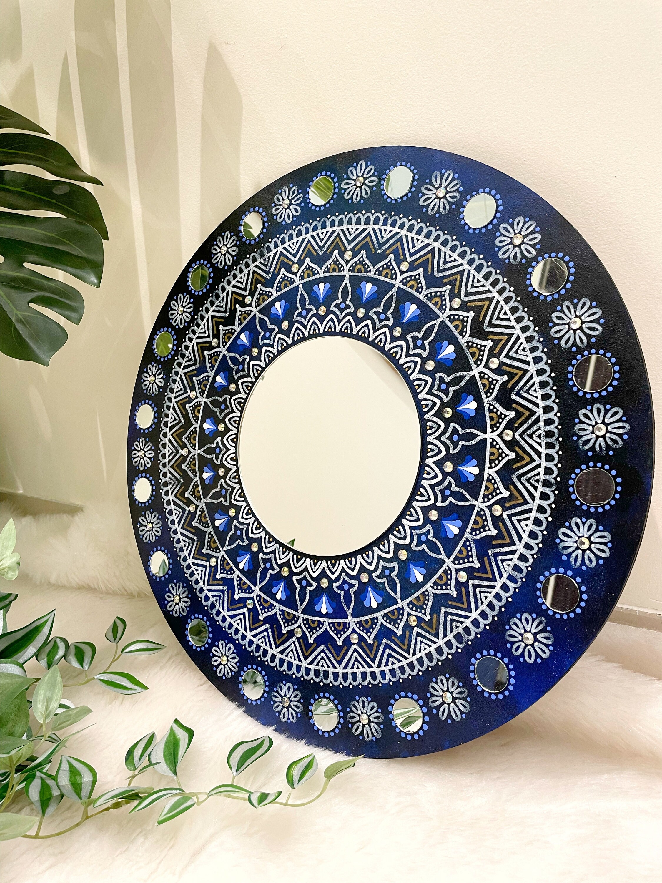 Wallhanging/wall Art/wallmirror/mandala/mandalawallhanging - Etsy