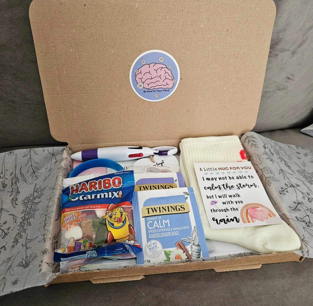 Mental Health Wellbeing Gift Box, Self Care Gift, Letterbox Gifting ...