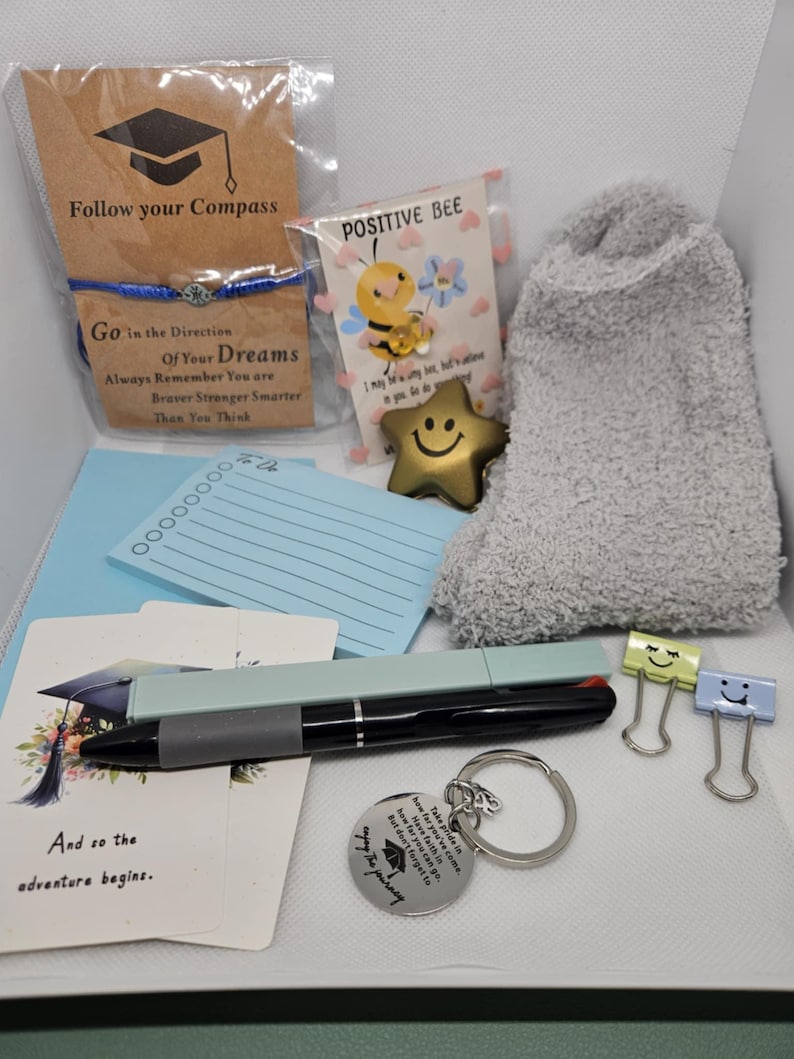 Good Luck in Exams Gift Box, A Levels, Gcse's, Sat's, University, Good ...