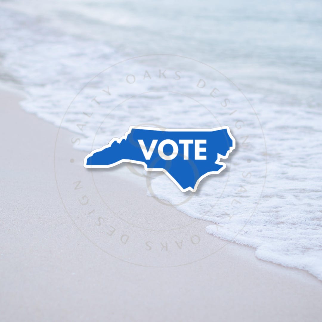 Vote Blue Sticker, All States Available, Democrat Sticker, Election ...