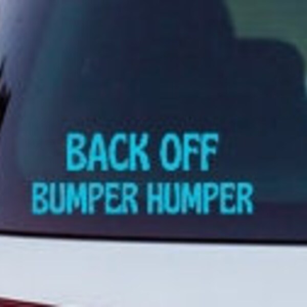 Back off Bumper Humper Svg - Etsy