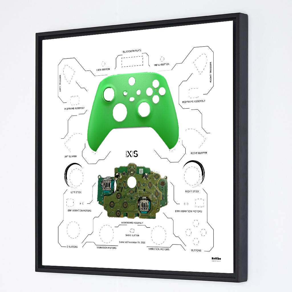 XBOX Series X S Controller Teardown Template Download , Disassembled ...