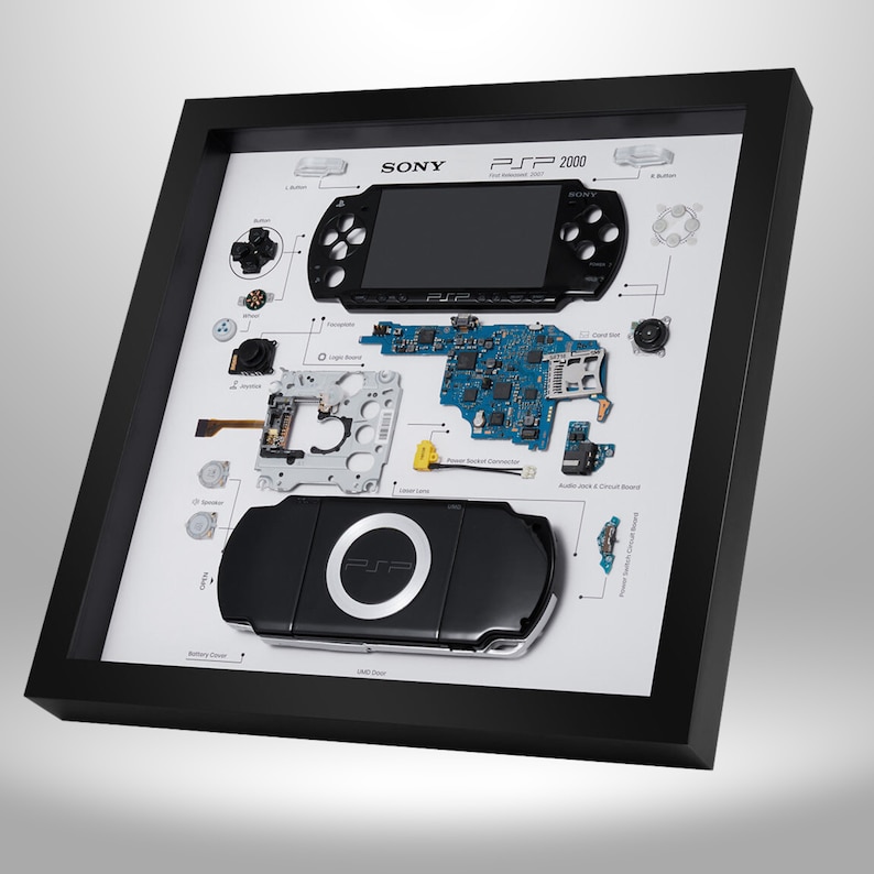 PSP 2000 Teardown Template Download , Playstation Portable ...