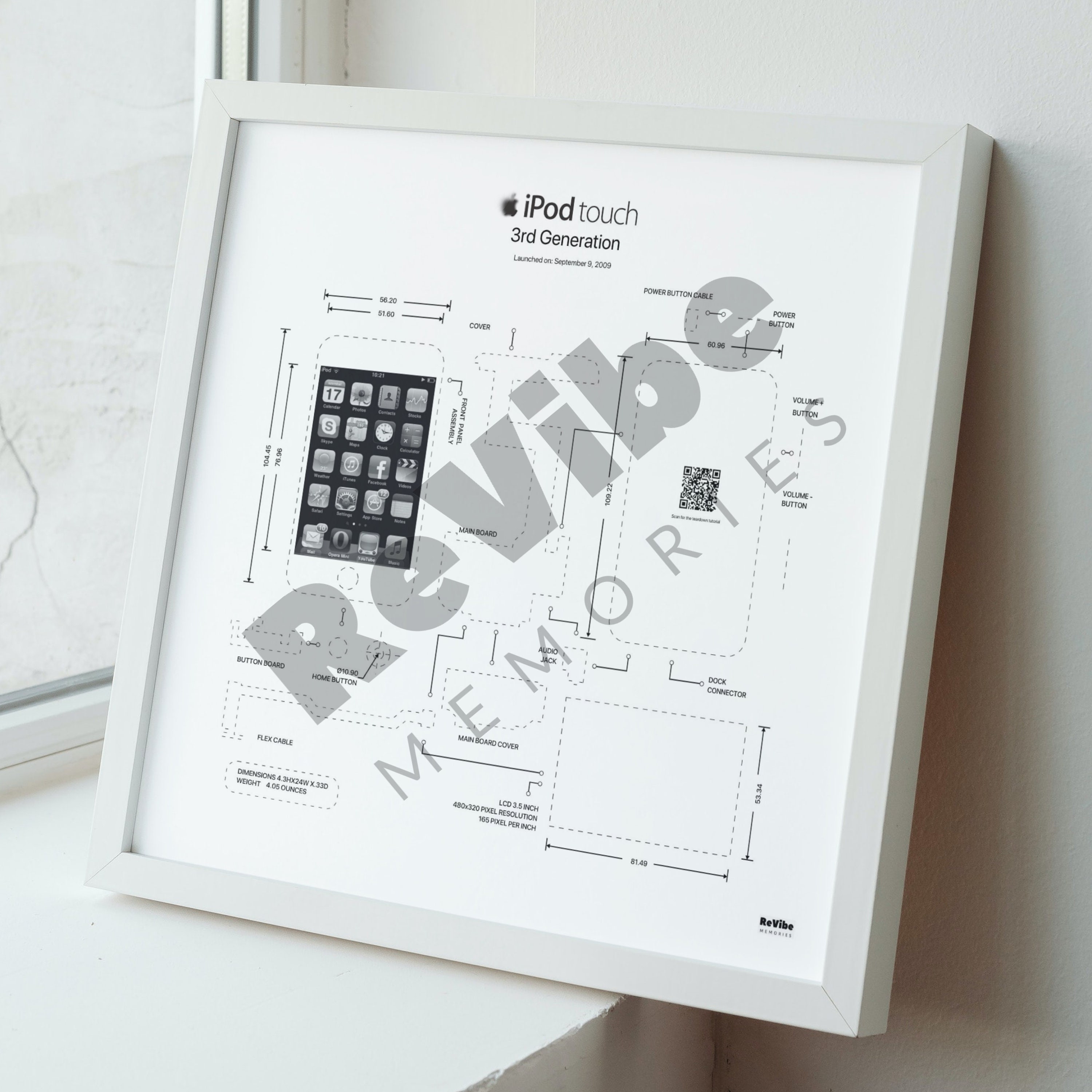 Ipod Touch 3rd Generation Teardown Template Download , Ipod Gen 3 ...