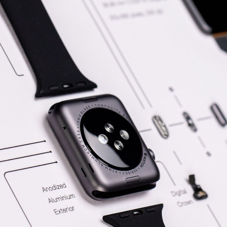 Series 1 Apple Watch Teardown Template Download , Apple Watch Series 1 ...