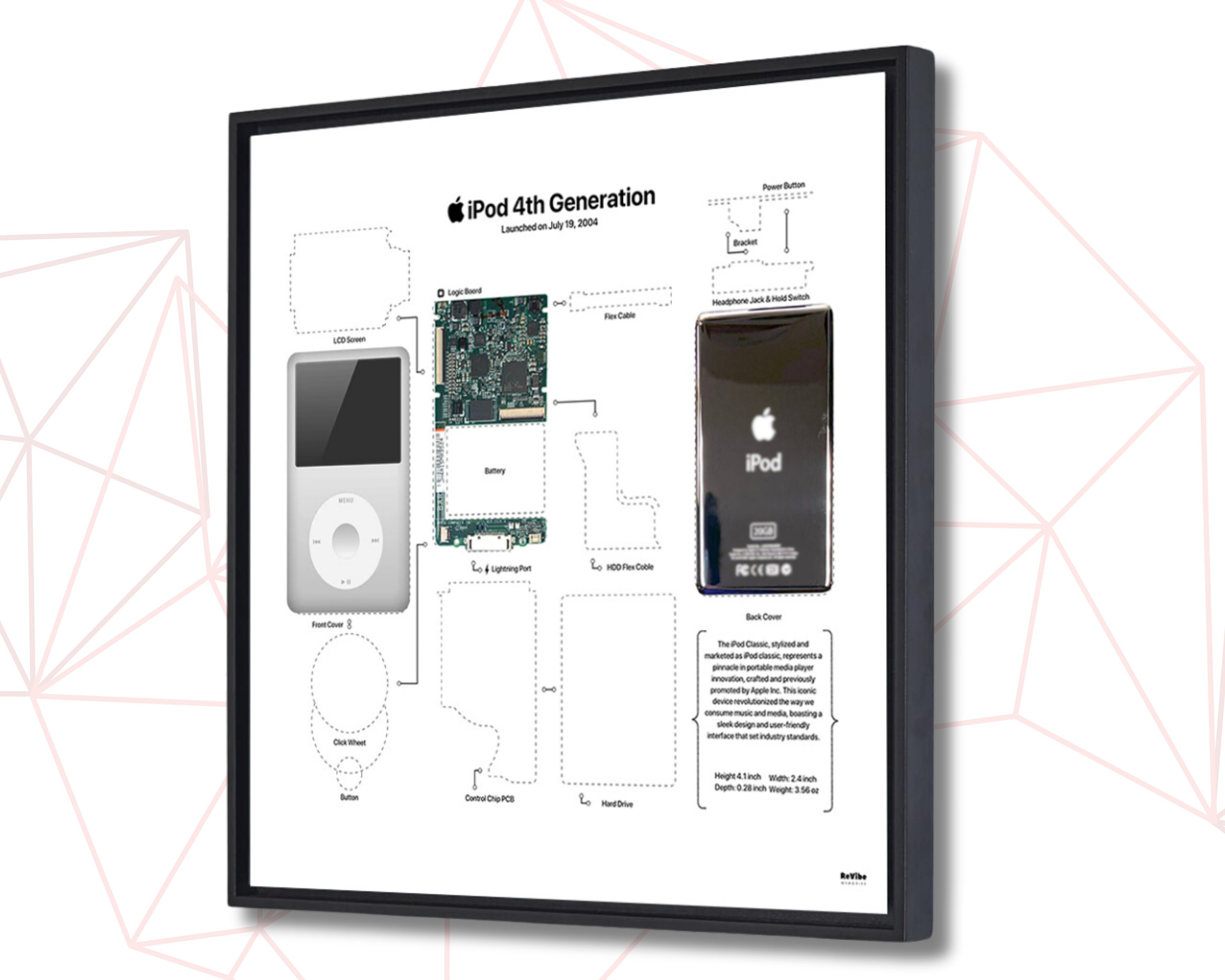 Ipod Classic 4th Generation Teardown Template Download , Ipod Classic ...