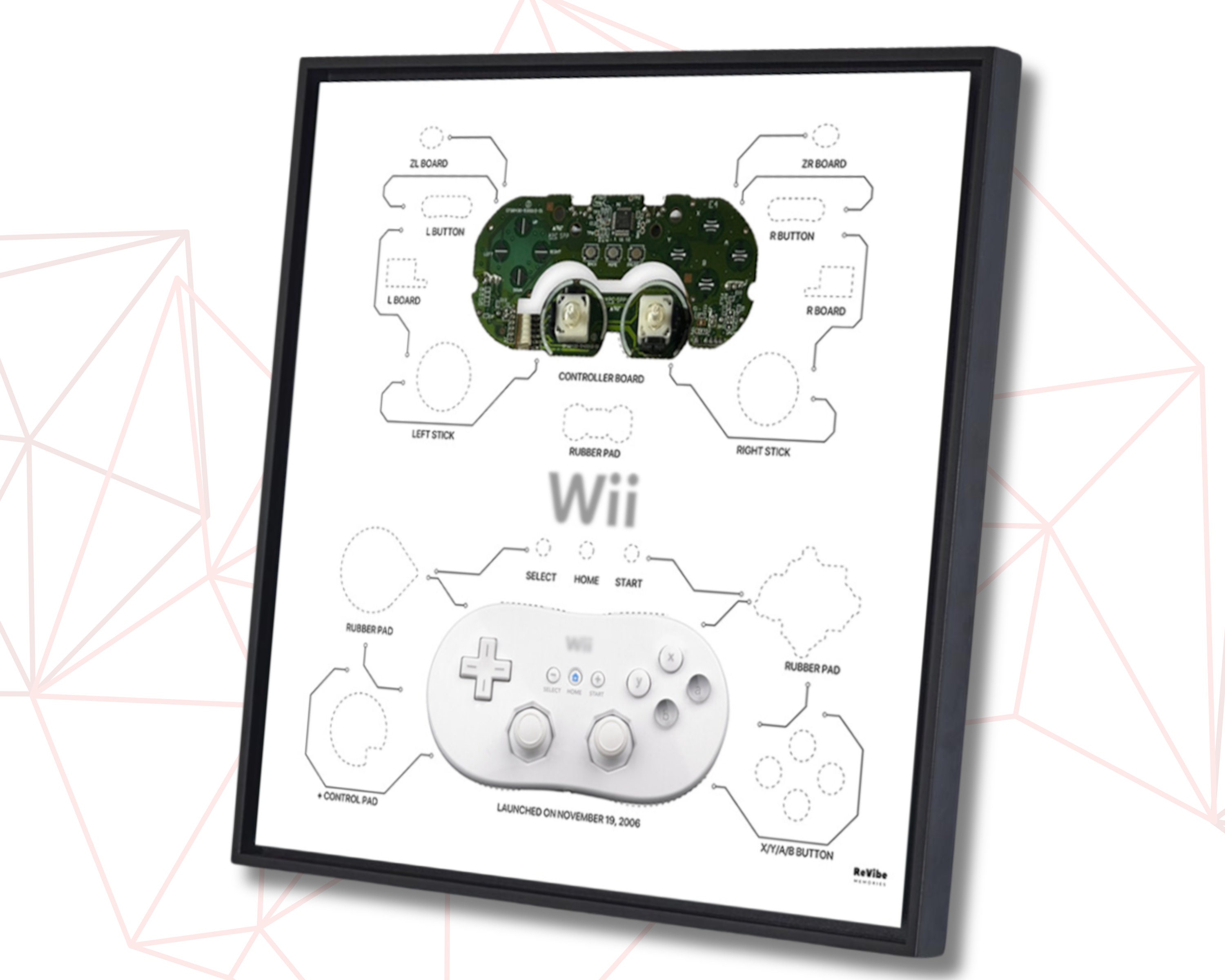 Wii Classic Controller Teardown Template Download , 2006 Wii Classic ...