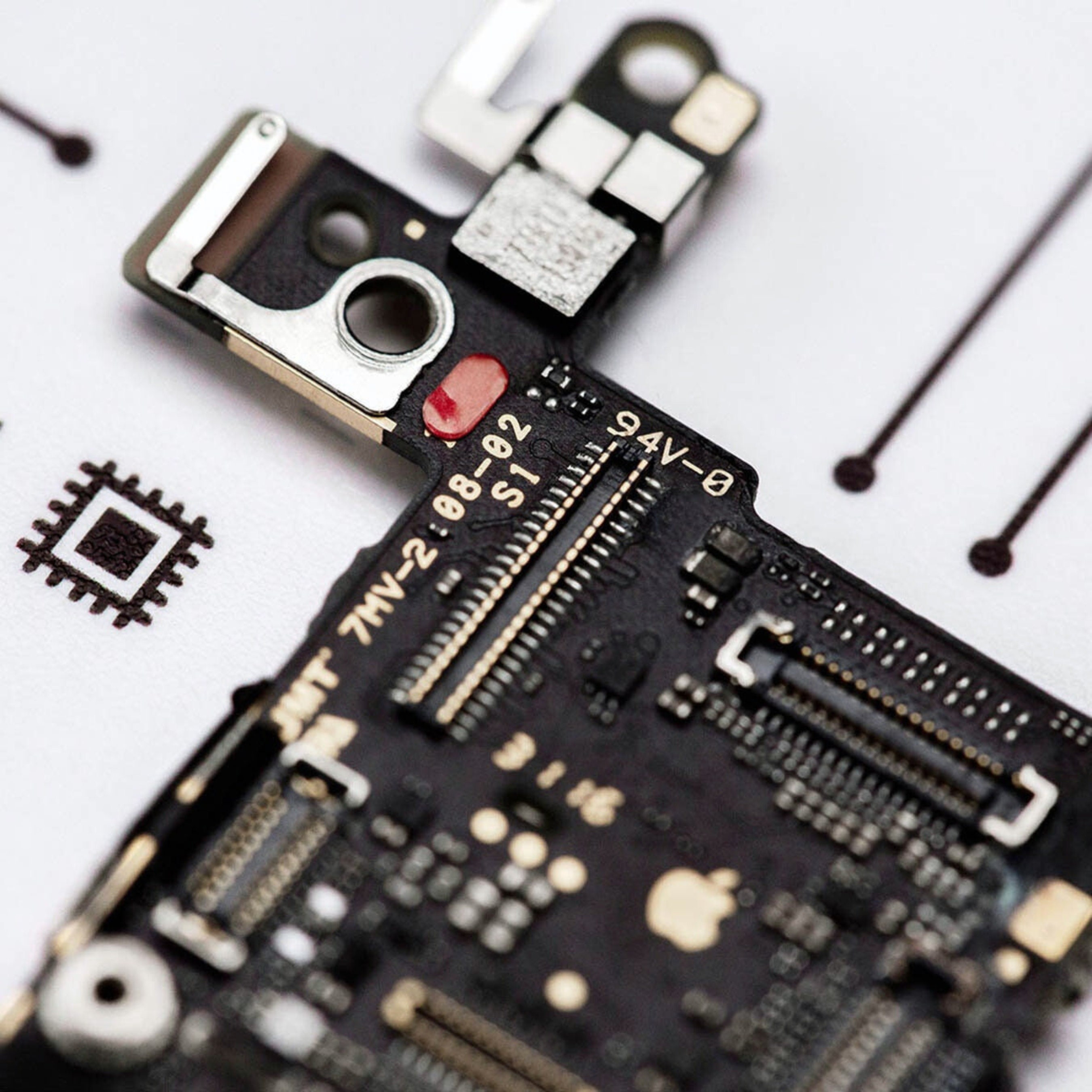 IPhone SE 1st Gen Teardown Template Download , Old iPhone Disassembly ...