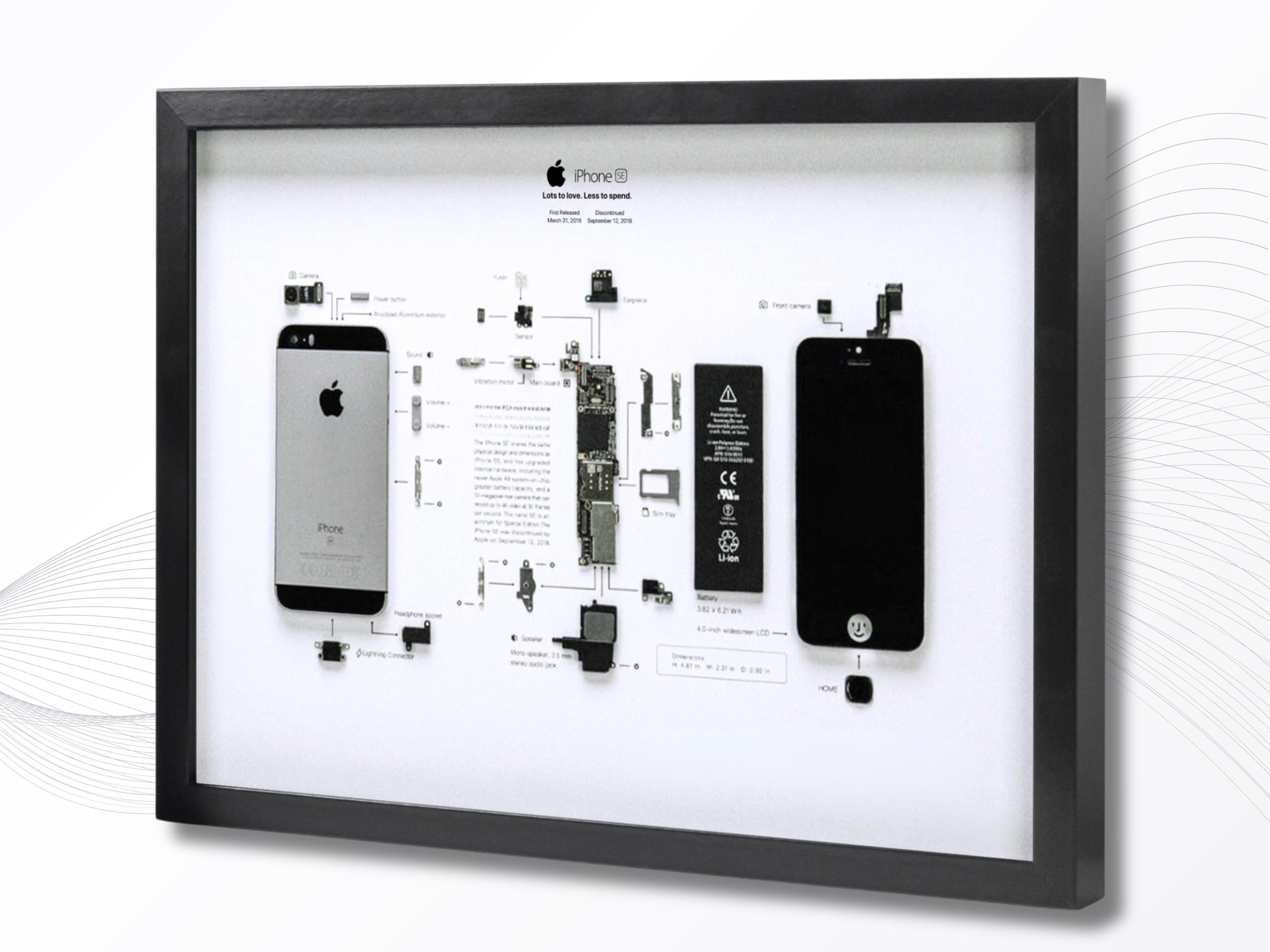 IPhone SE 1st Gen Teardown Template Download | iPhone Disassembly ...