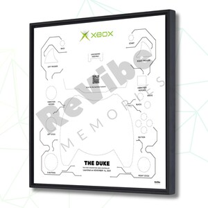 XBOX the Duke Controller Teardown Template Download , Disassemble OG ...