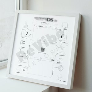 DS Lite Teardown Template Download , DS Lite Game Console Teardown ...