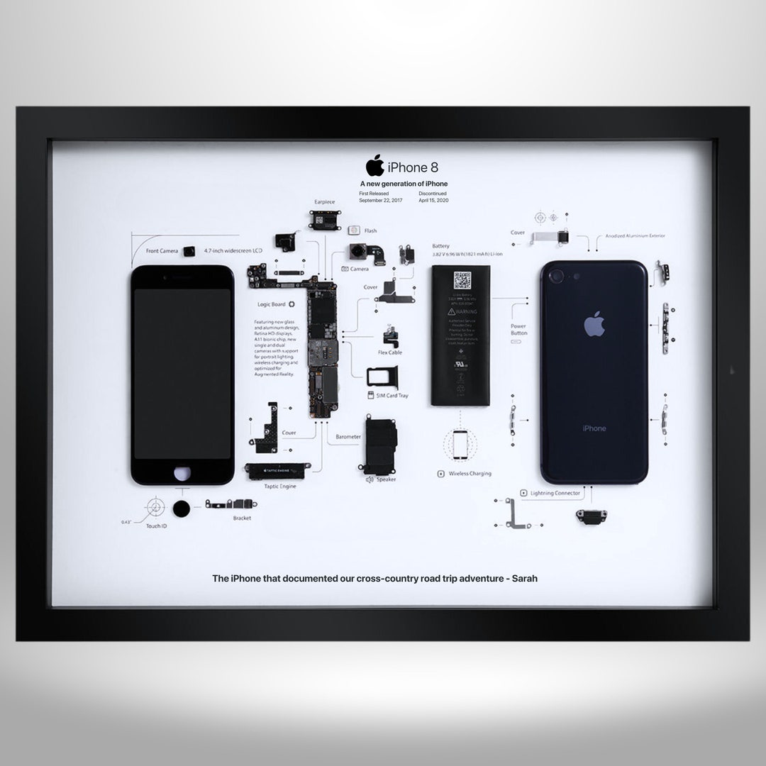 IPhone 8 Teardown Template Download Download Disasembled - Etsy