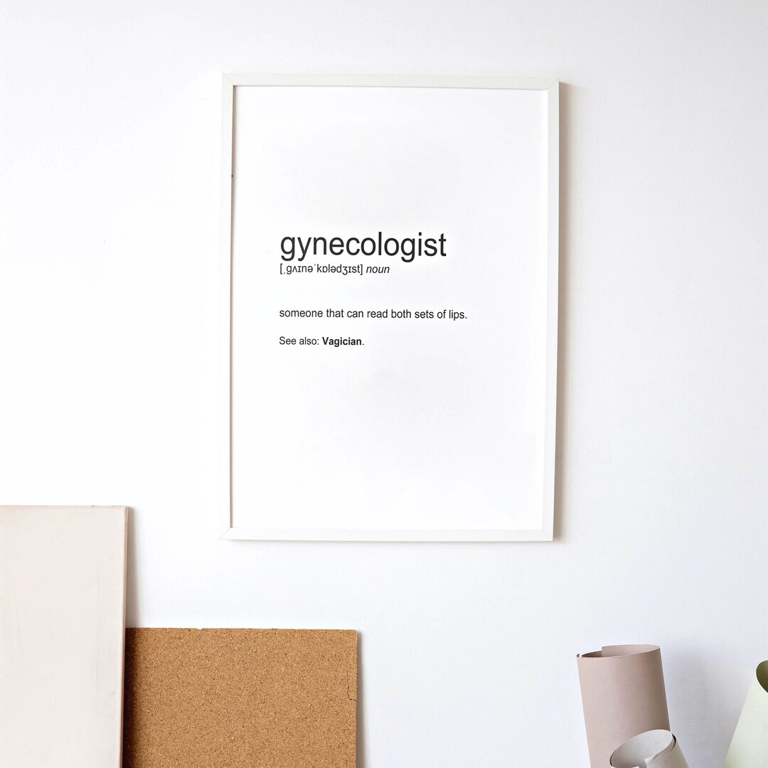 Gynecologist Definition Gift Printable Funny Definition Etsy gynecologist-definition-gift-printable-funny-definition-etsy