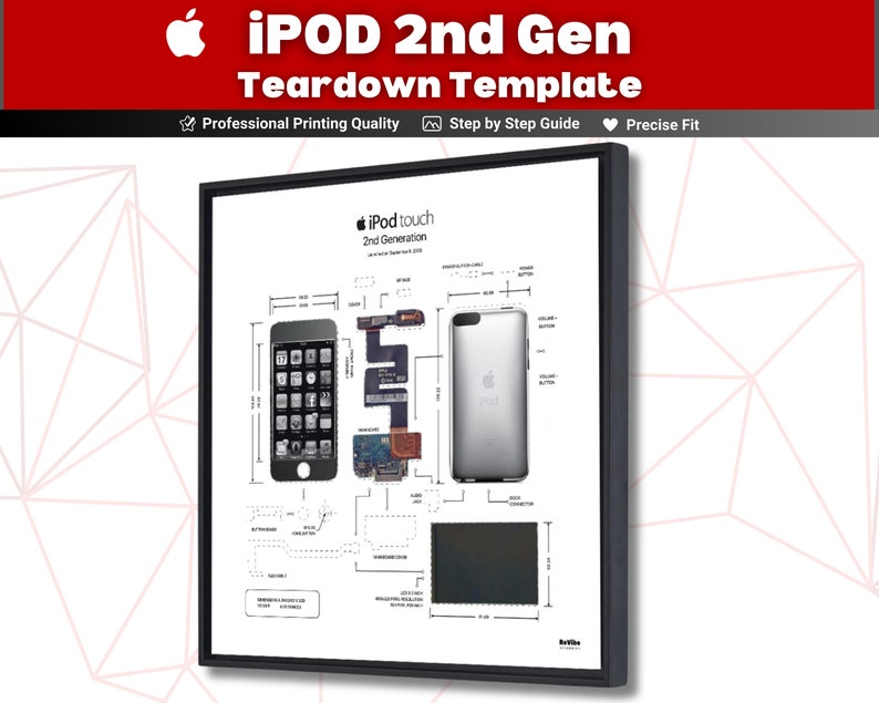 Ipod Touch 2nd Generation Teardown Template Download , Ipod Gen 2 ...