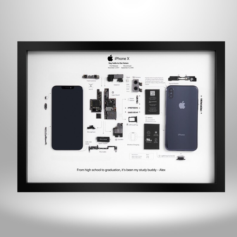 IPhone X Teardown Template Download , Download Disassembled iPhone 10 ...