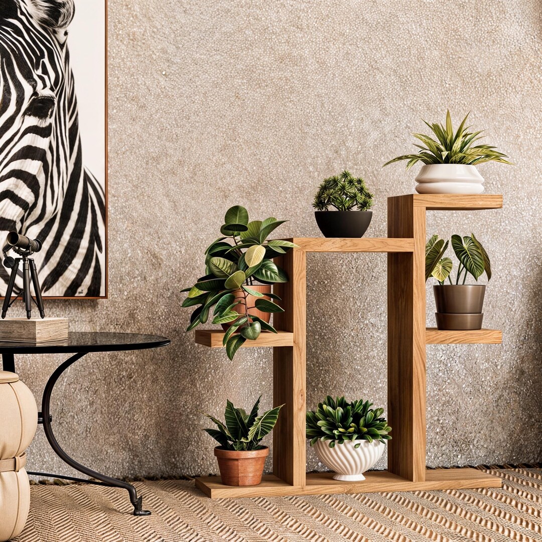 Multi-tier Plant Stand – DIY Indoor Decor –woodworking Plans - Etsy