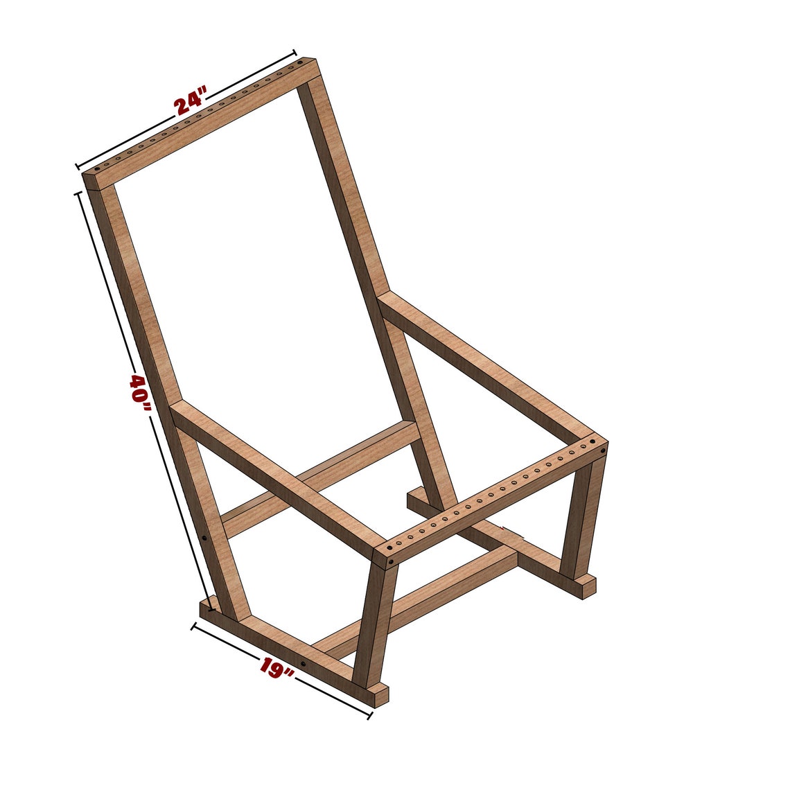 Build Your Dream Chair: Easy-to-follow Wooden Chair Plans - Etsy