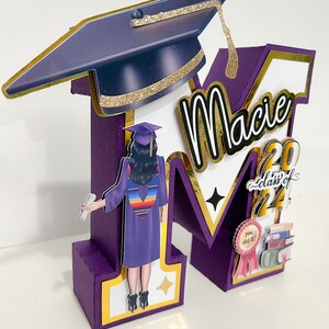 Graduation 3D Letter, Graduation 2025 Decorations, Graduation ...
