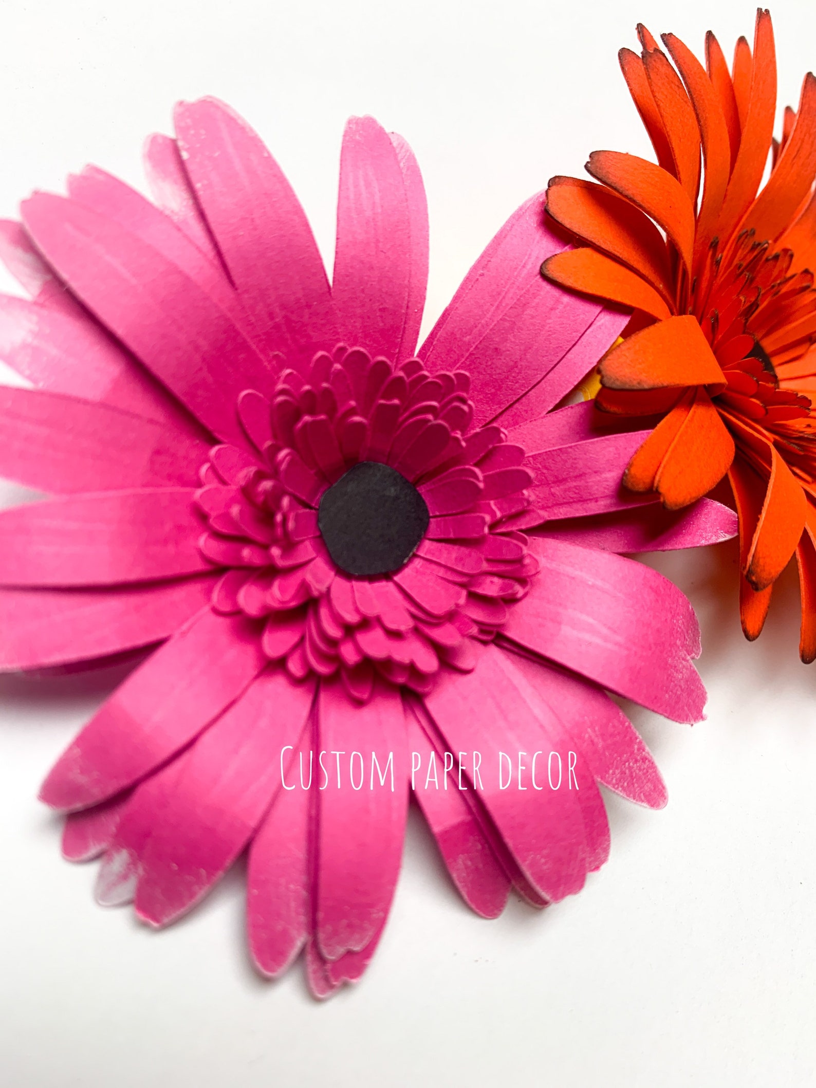 Gerbera Daisy Gerbera Daisy Svg Paper Flower Svg Flower - Etsy