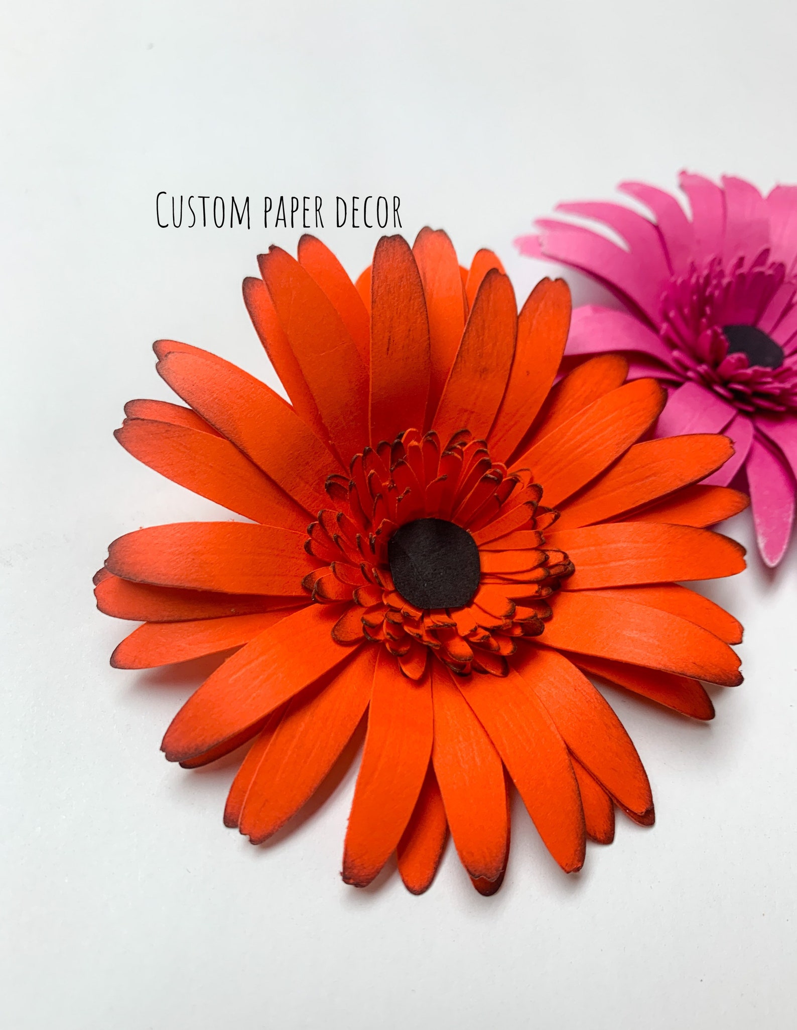 Gerbera Daisy Gerbera Daisy Svg Paper Flower Svg Flower - Etsy