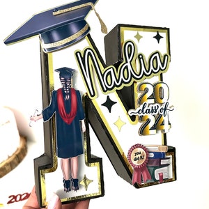 Graduation 3D Letter, Graduation 2025 Decorations, Graduation ...