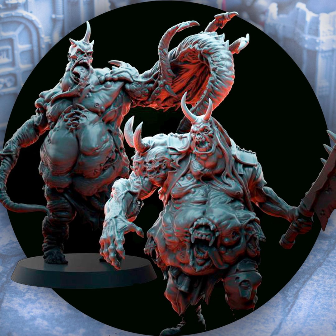 Void Abomination & Spawn | Chaos Spawn Proxy | Miniatures Sci-fi ...