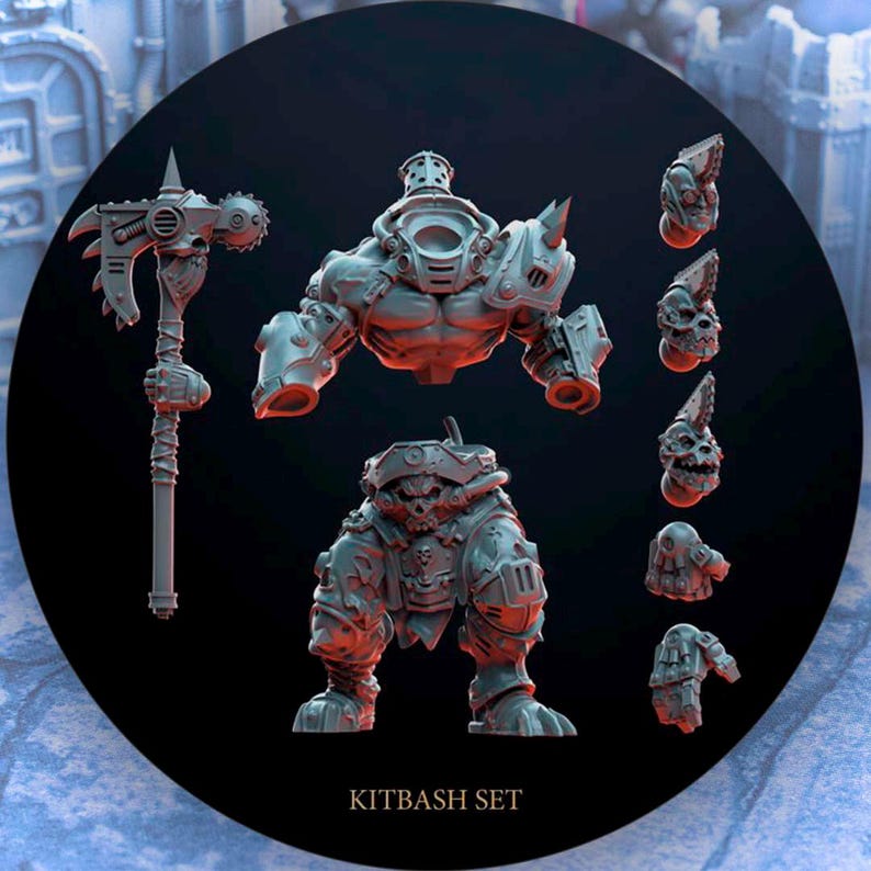 Iron Duelist Miniatures Sci-fi Grimdark Wargame Scale 50mm - Etsy