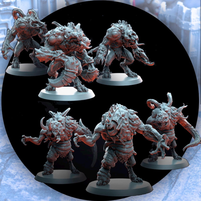Chaos Spawn 40k Nurgle - Etsy