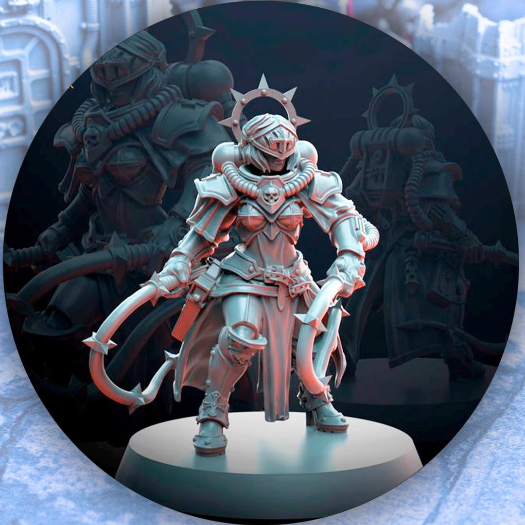 Blood Rose | Proxy Repentia Sister Squad Superior | Miniatures Sci-fi ...