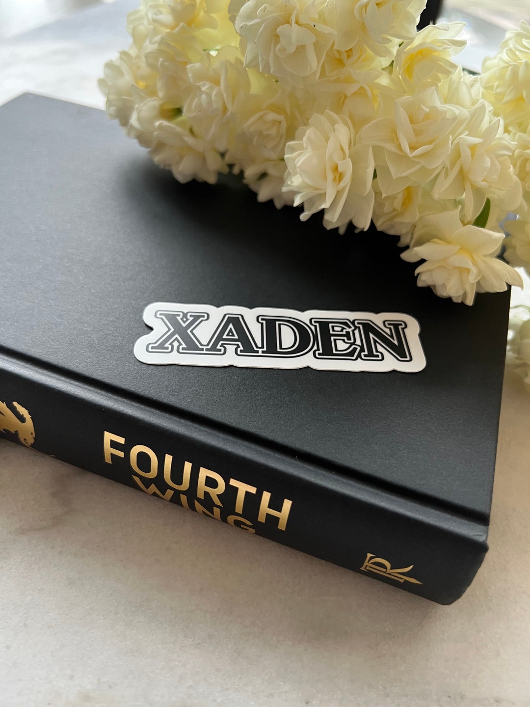 XADEN Fourth Wing Water Resistant Sticker Officially Licensed | Dragon ...