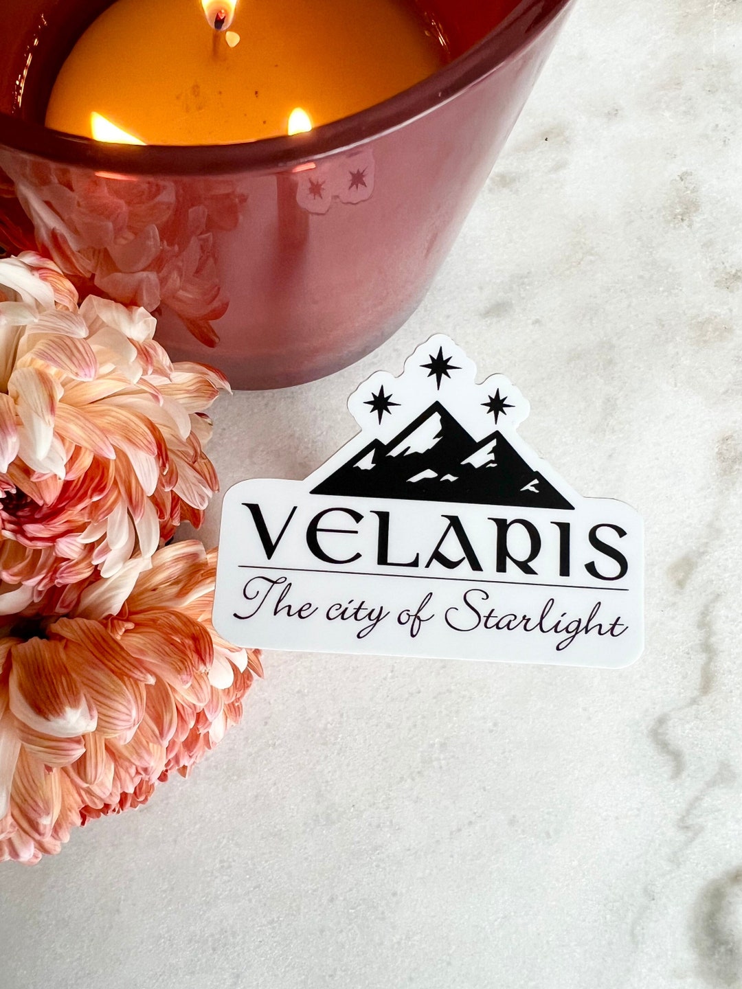 Velaris | City of Starlight | ACOTAR Inspired Water Resistant Sticker ...